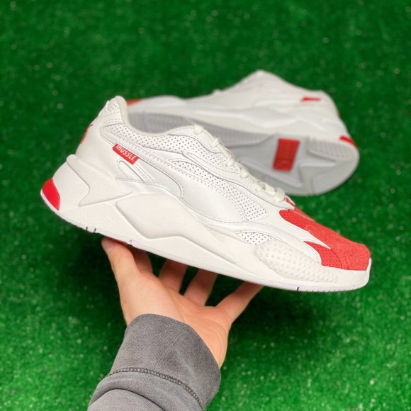 Puma | Shoes | Puma Rsx Tmc Anniversary Low Mens Casual Shoes White Red ...